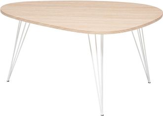 Generic Eazy Living Couchtisch Roma, 97 x 50 cm, Wei&szlig;