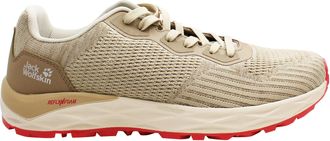 Jack Wolfskin Upswing Low Damen Beigefarbene Wanderschuhe