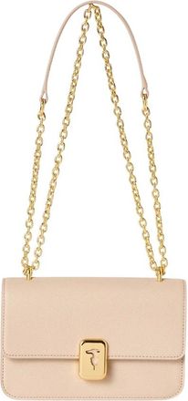 Trussardi Femme, Sacs, Beige, Taille: ONE Size Cameo Clutch