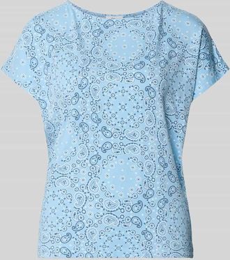 s.Oliver Red Label Relaxed Fit T-Shirt aus Viskose-Mix