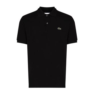 Lacoste Homme, Tops, Noir, Taille: M Polo avec Logo D&eacute;tail