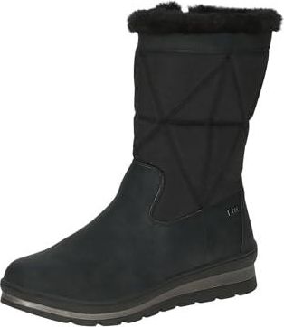 Caprice Doublure Chaude pour Femme 9-26404-43 Botte Tendance, Noir/Comb, 40.5 EU