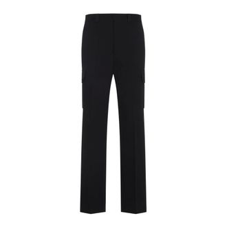 Givenchy Ma&szlig;geschneiderte Cargohose - - Trousers - Herren - Schwarzk - M
