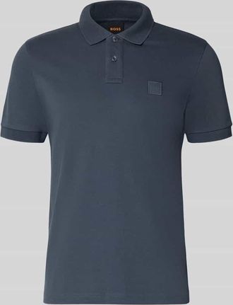 Boss Orange by Hugo Boss Regular Fit Poloshirt aus Baumwoll-Mix Modell Passenger