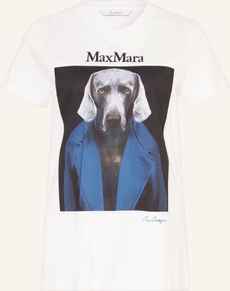 Max Mara T-Shirt Calca weiss