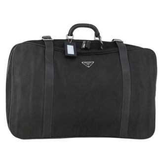 Prada unisex, Pre-owned, Noir, Taille: ONE Size Pre-owned Vintage Boston Bag