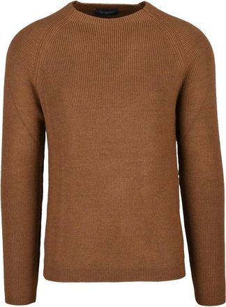 Daniele Fiesoli Homme, Pulls, Brun, Taille: M Maglia
