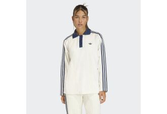adidas Originals Langarmshirt ADIDAS ORIGINALS WINTERISED LONGSLEEVE TRIKOT Winterised Fu&szlig;balltrikot, Mischung aus Velours und H&auml;kelstoff