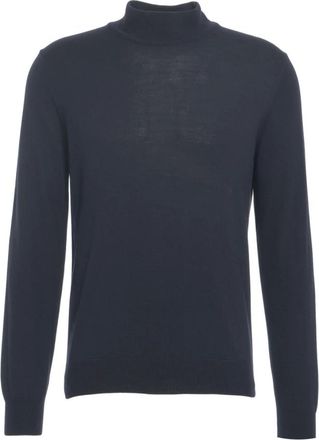 KANGRA Homme, Pulls, Bleu, Taille: L Pull à Col Roulé Classique Bleu
