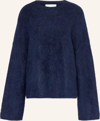 Soft Goat Soft Goat Alpaka-Pullover blau