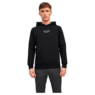 Jack & Jones Jprbluarchie Sweat Hood Noos Sweatshirt &agrave; Capuche, Noir, M Homme