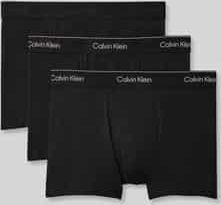 Calvin Klein Underwear Regular Fit Trunks aus Baumwoll-Mix im 3er-Pack