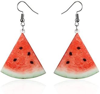 Generic Boucles doreilles de Fruits en Acrylique d&eacute;t&eacute; &agrave; la Mode r&eacute;aliste Nourriture Banane Boucle doreille past&egrave;que Multicolore Professional Process