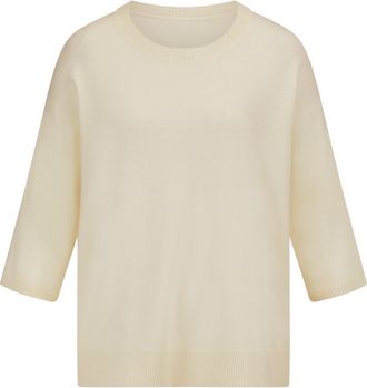 Peter Hahn Rundhals-Pullover Peter Hahn weiss