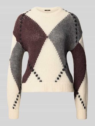 Zero Relaxed Fit Strickpullover mit Woll-Anteil