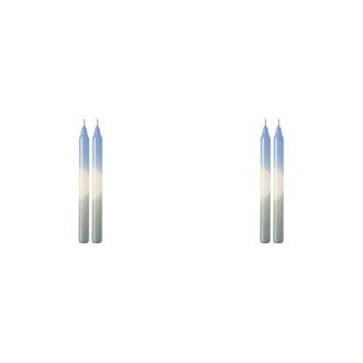 like. by Villeroy & Boch Like Home Stabkerze Ice & Sage, 2x23 cm, 2 St&uuml;ck, bunt (Packung mit 2)