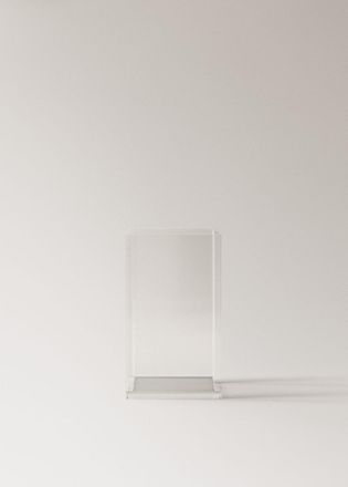 Mango Gobelet &agrave; brosse &agrave; dents acrylique gris glac&eacute; - Home - Taille unique - MANGO HOME