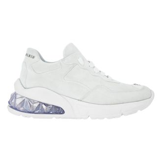 Philipp Plein Femme, Chaussures, Blanc, Taille: 37 EU Velvet Runner