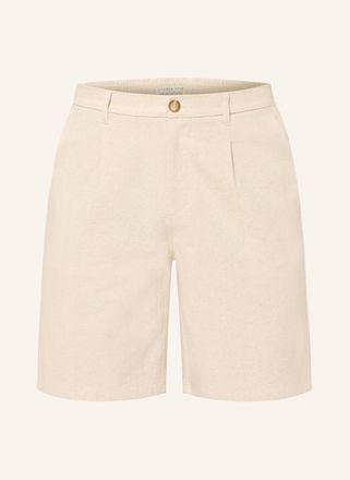 Colours & Sons Colours & Sons Chinoshorts Mit Leinen beige