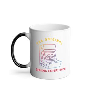 Fabulous Thermoreagierende Tasse Magische Tasse - The Original Gaming Experience Arcade Spiele Video Game Retro Gaming - 325 ml
