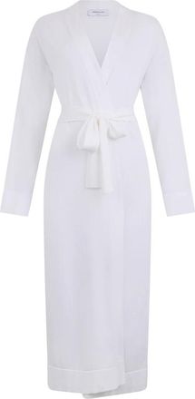 Fabiana Filippi Femme, Robes, Blanc, Taille: 38 FR Long Cotton Cardigan