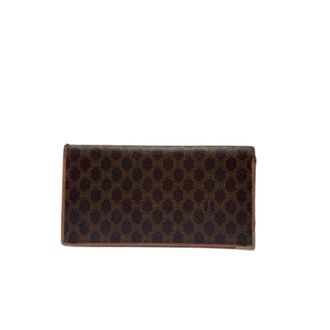 Celine Porte-cartes didentit&eacute; vintage en cuir Pre-owned - Femme - Pre-owned - Brun - Taille: ONE Size
