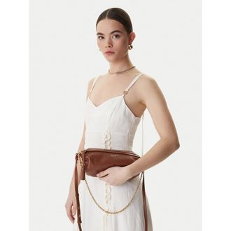 Coccinelle Handtasche Coccinelle U4Q Coccinelle Roll Plisse E1 U4Q 15 02 01 Braun