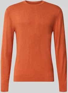 Mc Neal Strickpullover mit geripptem Rundhalsausschnitt