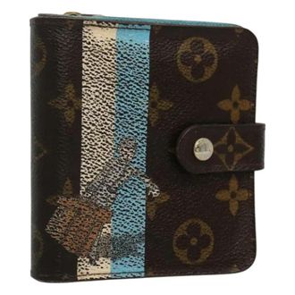 Louis Vuitton Pre-owned Canvas portemonnaies - - Pre-owned - Damen - Braun - ONE SIZE