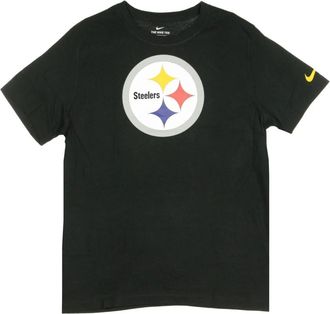 Nike Pittsburgh Steelers Logo T-Shirt - - Sport - Herren - Schwarzk - XL