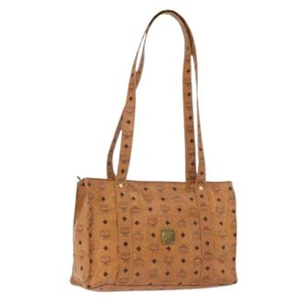 MCM Sac port&eacute; &eacute;paule Pre-owned - Femme - Pre-owned - Brun - Taille: ONE Size