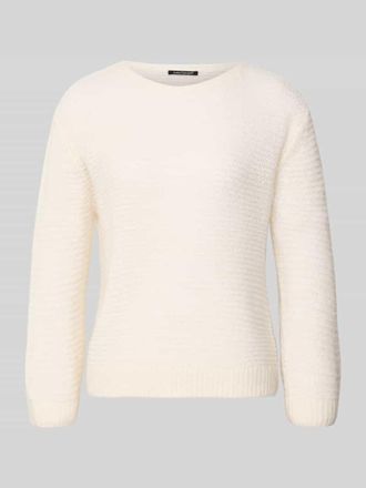 Luisa Cerano Regular Fit Pullover mit Alpaka-Anteil in Strick-Optik