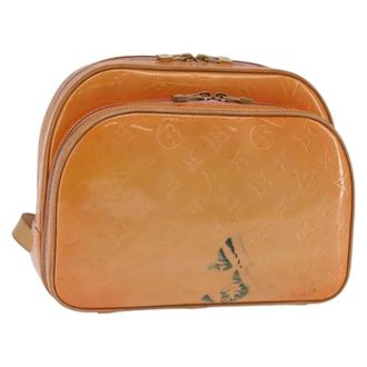 Louis Vuitton Pre-owned Lederrucksack - - Pre-owned - Damen - Orange - ONE SIZE