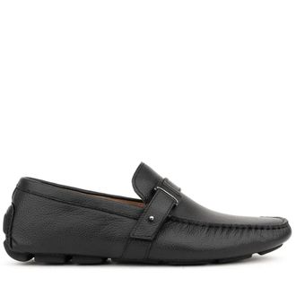 Sergio Moretti L&auml;ssige geschlossene Mokassins - - Shoes - Herren - Schwarzk - 44 EU
