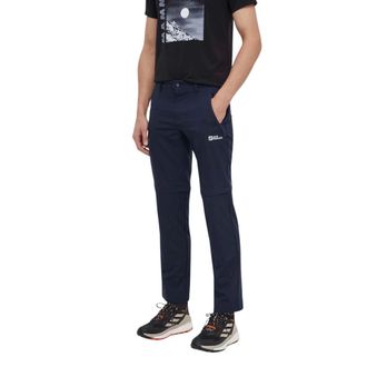 Jack Wolfskin Active Track Zip Off - Homme - Sport - Bleu - Taille: W36
