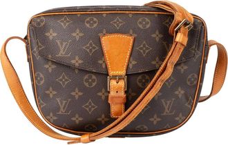 Louis Vuitton Crossbody Bags - Louis Vuitton Canvas Monogram Jeune Fille GM Cross - Gr. unisize - in Braun - f&uuml;r Damen