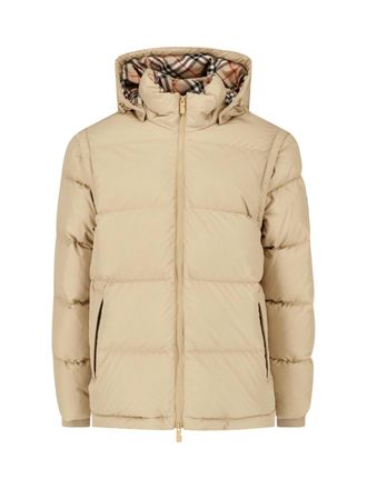 Burberry Gepolsterte Daunenjacke Bideford