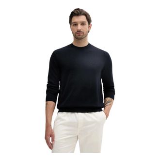 A|X Armani Exchange Pull Col Rond en Maille - Homme - Pulls - Bleu - Taille: XL