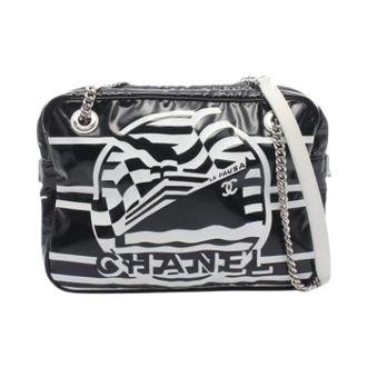 Chanel Sac port&eacute; &eacute;paule Pre-owned - Femme - Pre-owned - Noir - Taille: ONE Size
