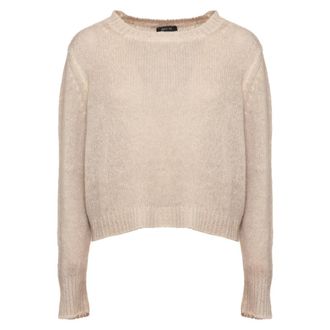 Avant Toi Rippsaum Kaschmirpullover - - Knitwear - Damen - Beige - M