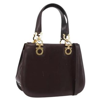 Ferragamo Sac &agrave; main Pre-owned - Femme - Pre-owned - Brun - Taille: ONE Size