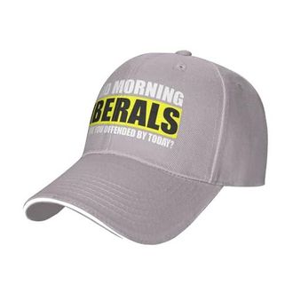 Generic Casquette De Baseball Bonjour Les Lib&eacute;raux Chapeau De Golf Hip Pop Mode Casquette Unisexe, pour Hommes, Camping, Randonn&eacute;e, 55-59cm