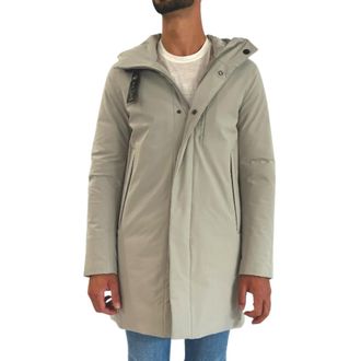 Duno Homme, Vestes, Gris, Taille: XL Parka Bi-Stretch 2 Couches