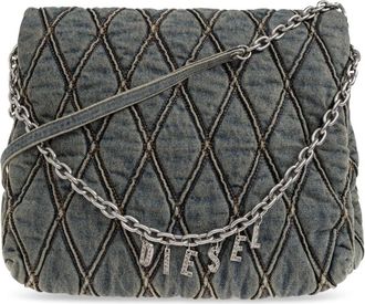 Diesel Sac bandouli&egrave;re Charm-D - Femme - Sacs - Bleu - Taille: ONE Size
