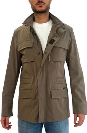 Moorer Homme, Vestes, Gris, Taille: XL Field Jacket