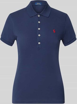 Polo Ralph Lauren Slim Fit Poloshirt aus Baumwoll-Mix