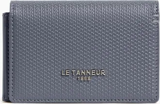 Le Tanneur Porte cartes horizontal 2 volets Lucien en cuir signature T