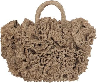 Ibeliv Femme, Sacs, Beige, Taille: ONE Size Sac &agrave; main Corail