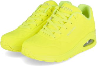 Skechers UNO - Nachtt&ouml;ne, Damen-Sneaker, gelb, 42 EU