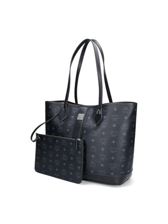 MCM Womens Bags Black Polyurethane
